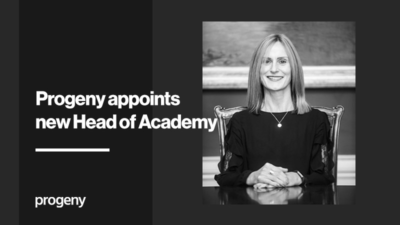 Progeny appoints new Head of Academy | Progeny