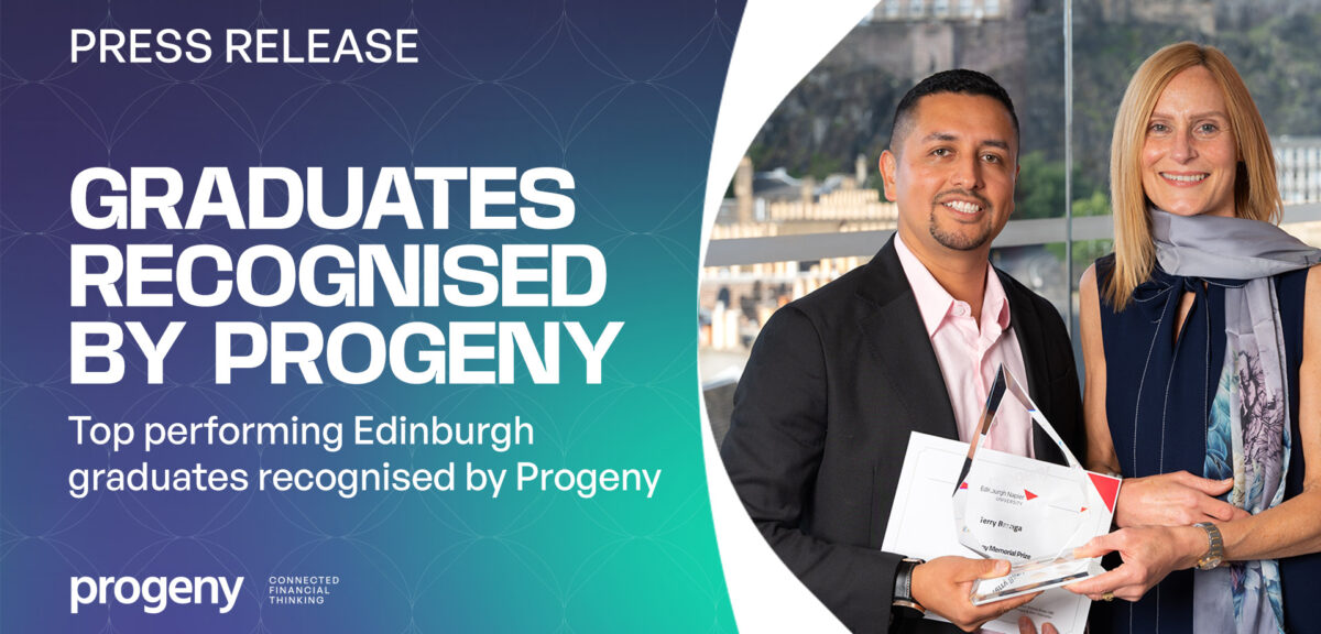 Top performing Edinburgh graduates recognised by Progeny | Progeny