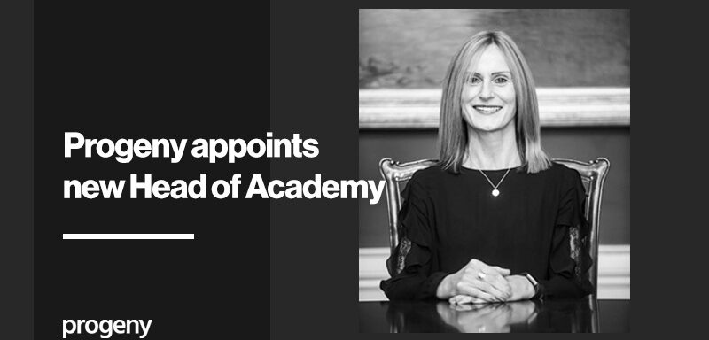 Progeny appoints new Head of Academy | Progeny